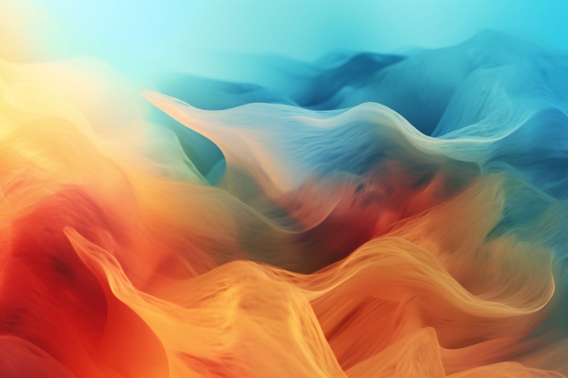 Why don’t we see icy (blueish) and hot (reddish) air in different ...