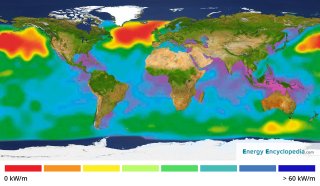 Map of wave energy - Images - Free Downloads - Energy Encyclopedia