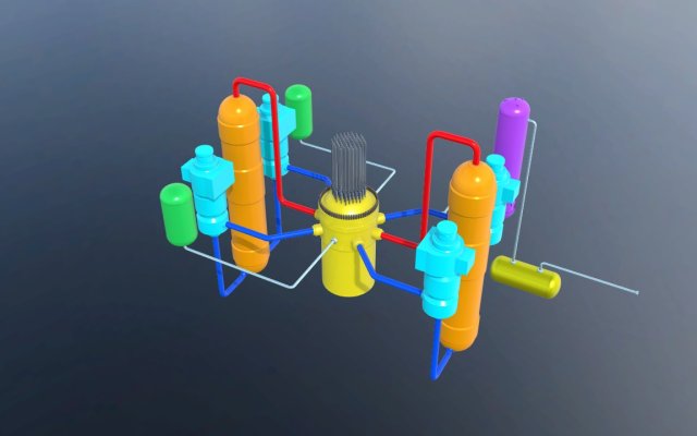 PWR Reactor (Three Mile Island) - Online 3D - Free Downloads - Energy ...