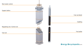 NPP PWR fuel assembly, schematic diagram - Images - Free Downloads - Energy Encyclopedia